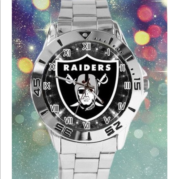 Accessories | New Oakland Raiders Custom Stainless Steel Watch | Poshmark